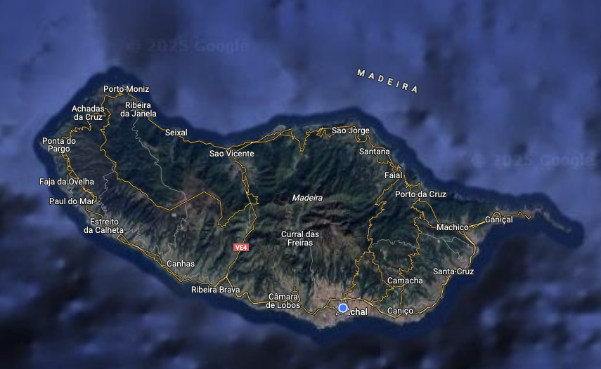 Madeira Travel Map – Attractions, Hikes, Safety & Essential Services